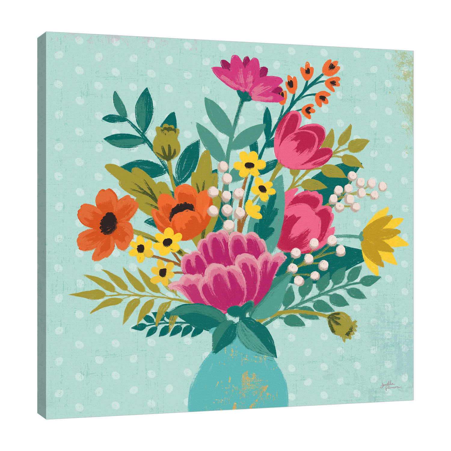 Jaxson Rea Romantic Luxe XIV by Janelle Penner - Wrapped Canvas ...