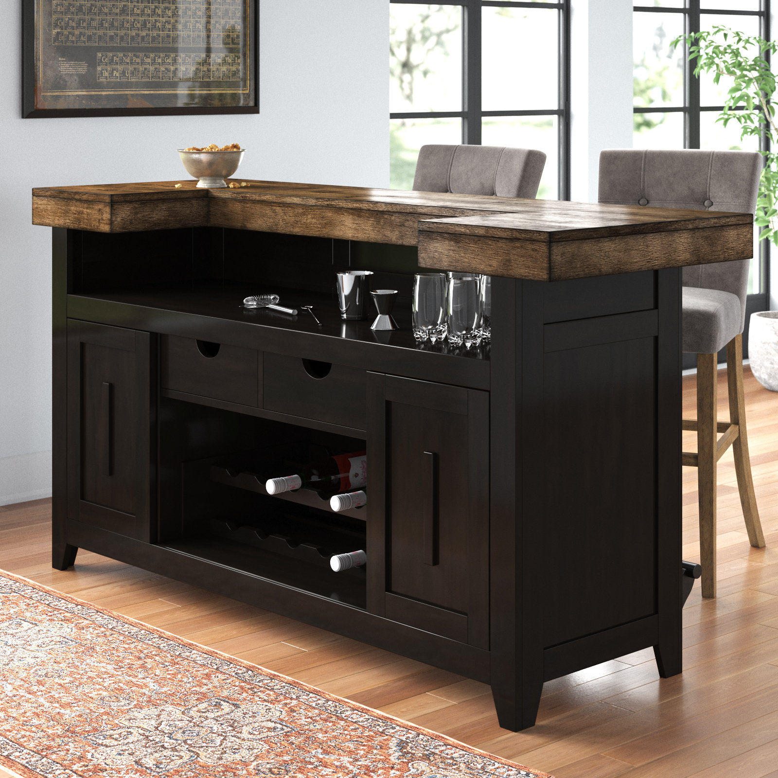 Three Posts Athey Home Bar & Reviews - Wayfair Canada