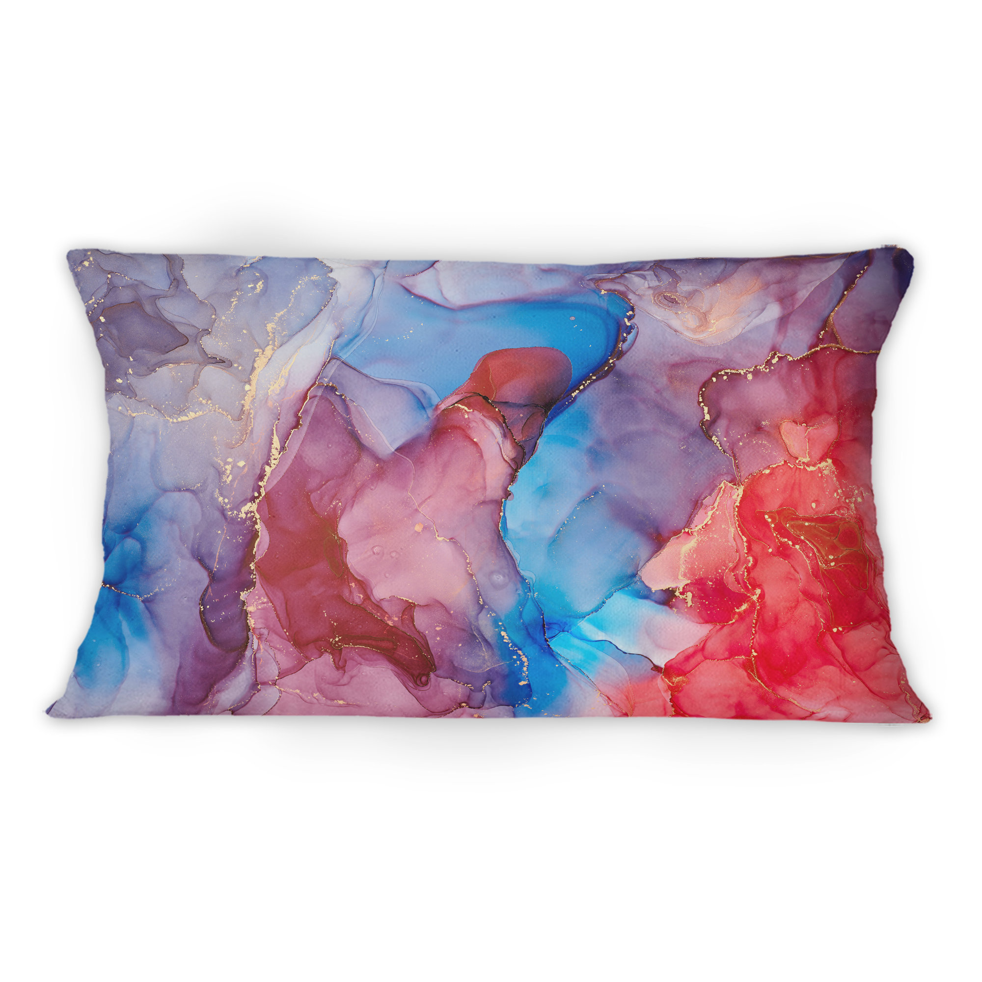 DesignArt Abstract Throw Pillow | Wayfair