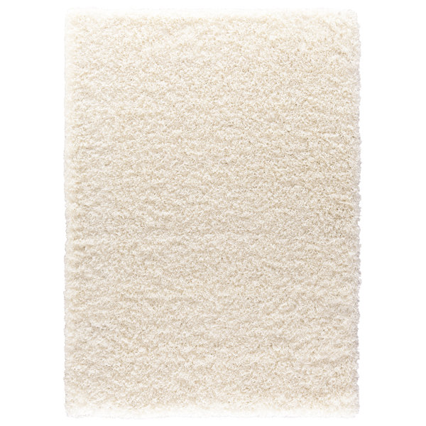 17 Stories Solid Colour Cream Area Rug & Reviews | Wayfair.co.uk