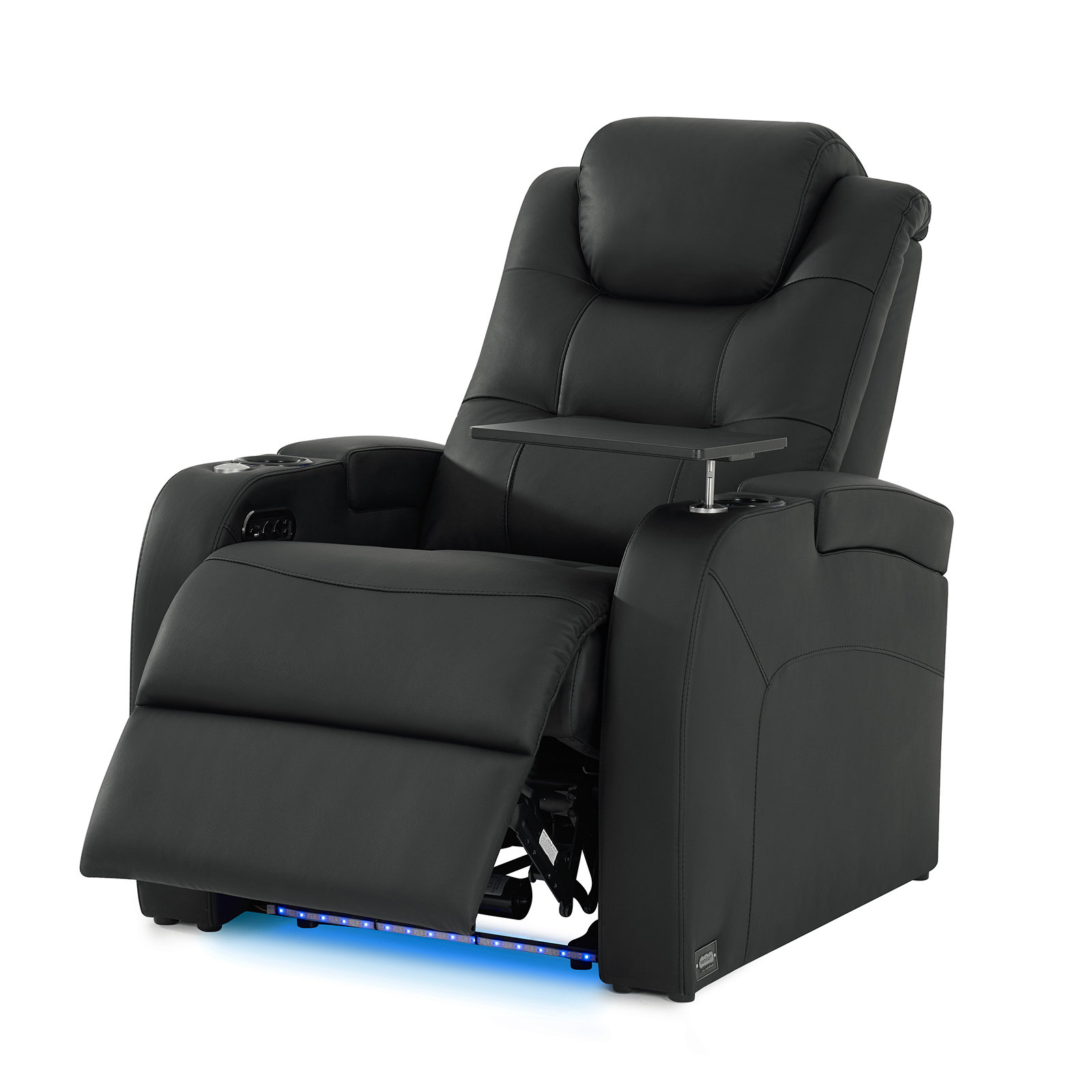 Wrought Studio™ Home Theater Seating Dual Power Movie Theater Chairs ...