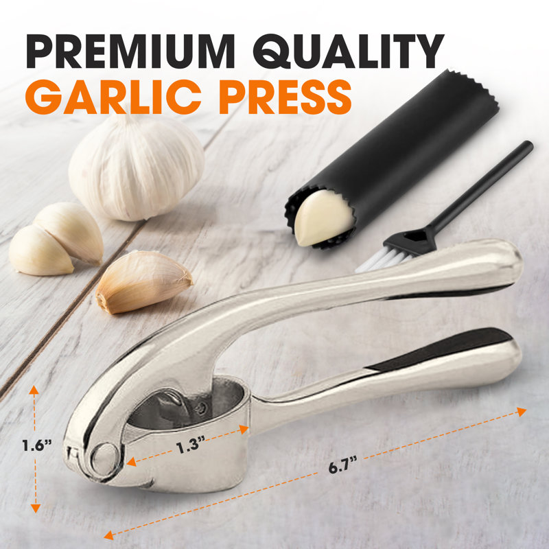Cheer Collection Heavy Duty Garlic Press | Wayfair
