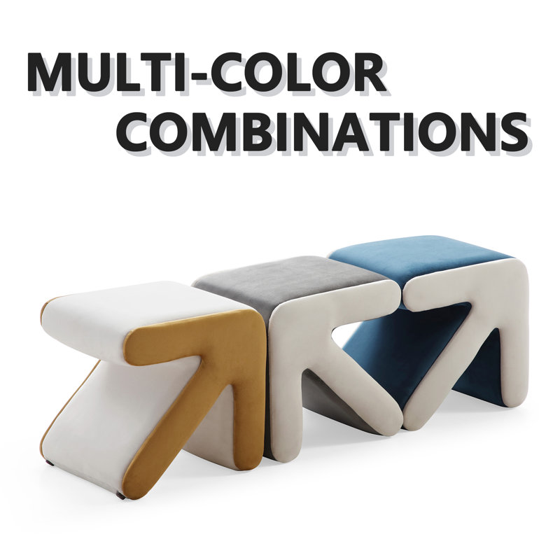 Latitude Run® Solid + Manufactured Wood Accent Stool & Reviews | Wayfair