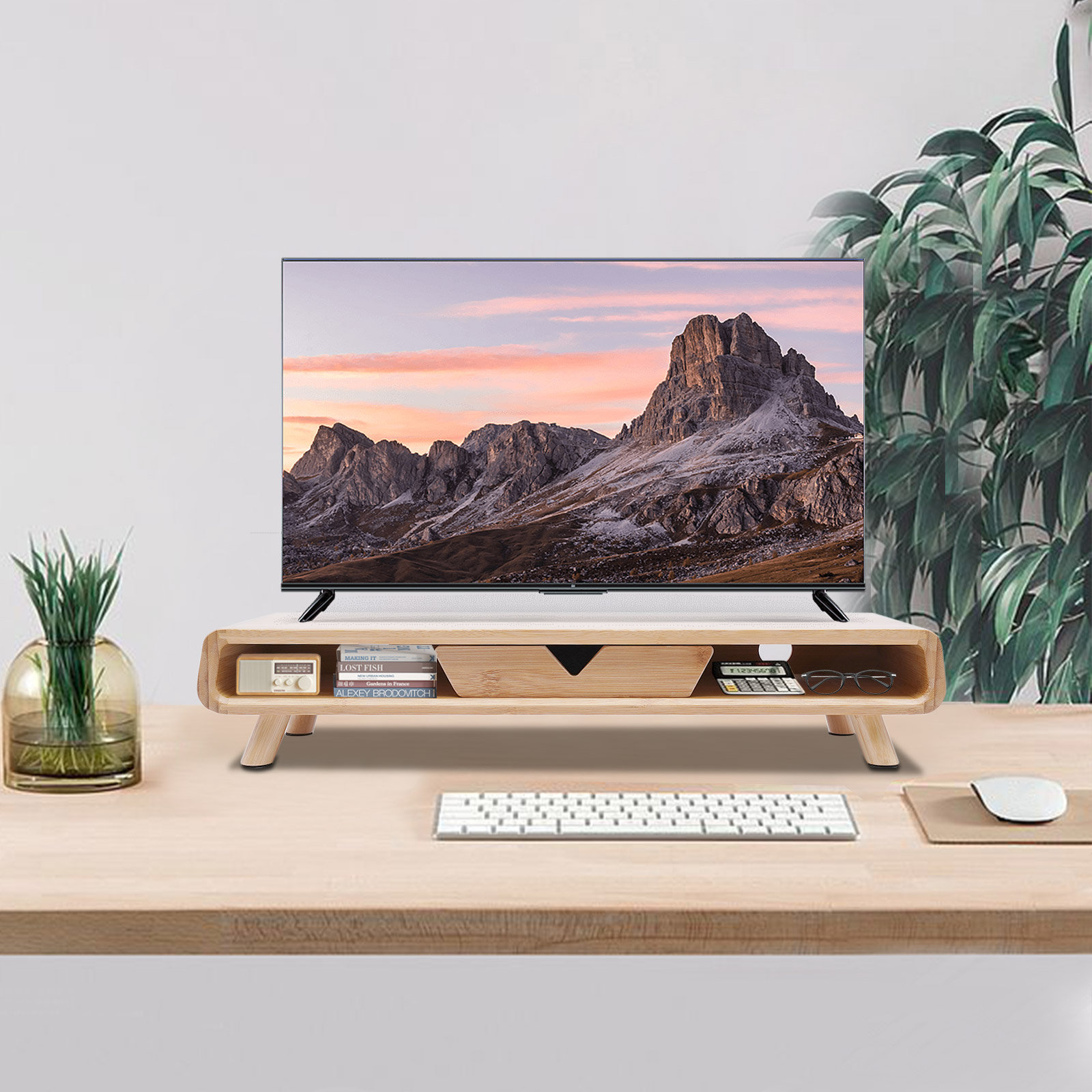 Millwood Pines Aasr Monitor Stand & Reviews | Wayfair