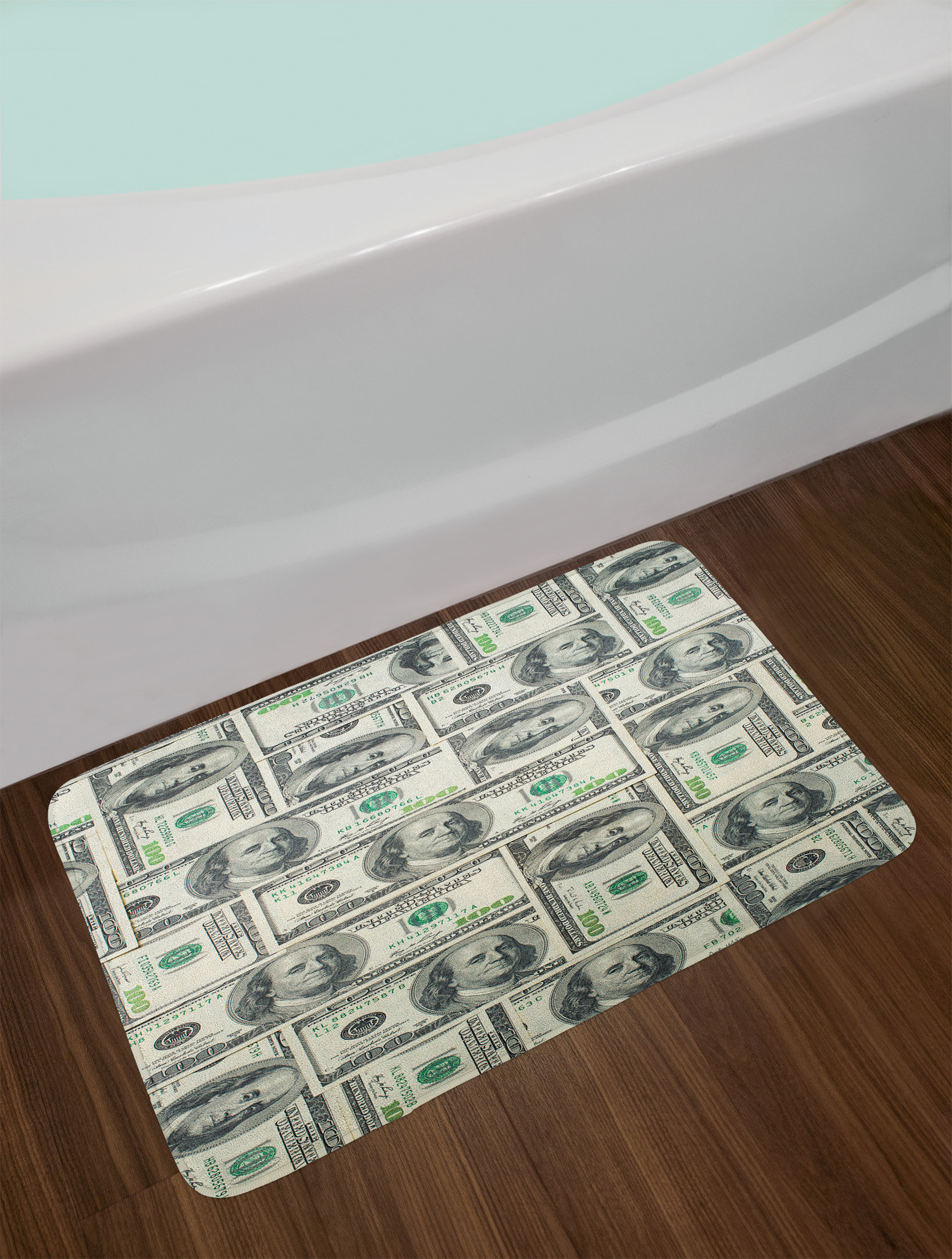 East Urban Home Ambesonne Money Bath Mat by, Dollar Bills of United ...