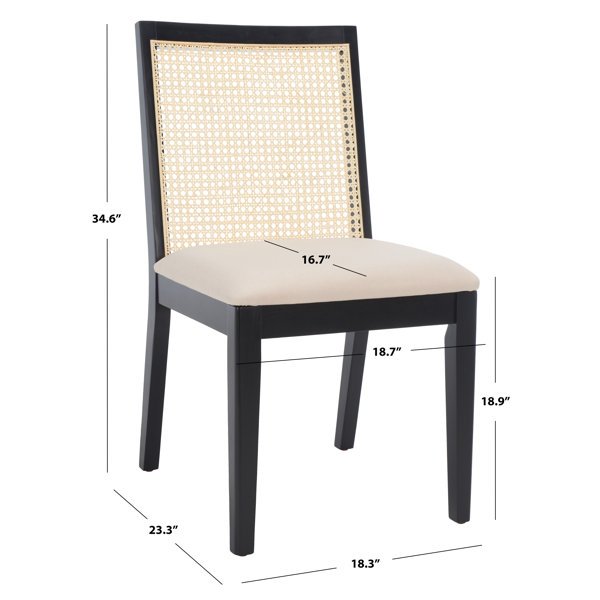 Beachcrest Home Oceane Solid Back Side Chair & Reviews | Wayfair