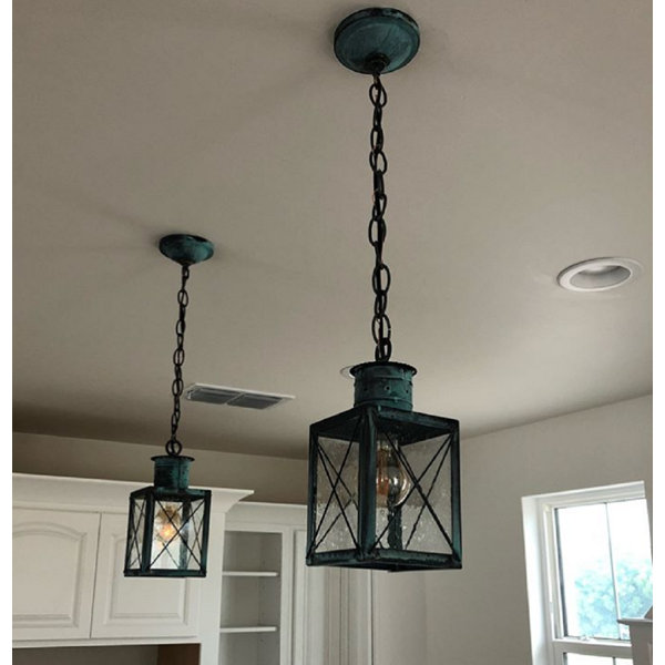 George Oliver Maggard Outdoor Hanging Lantern - Wayfair Canada