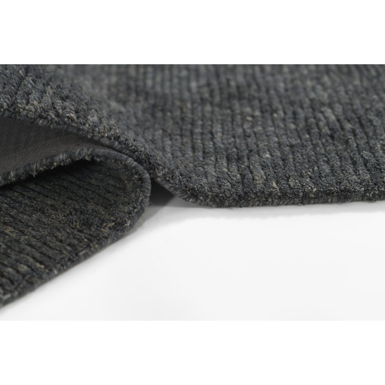 Thorwald Hand Tufted Wool Charcoal Rug | AllModern