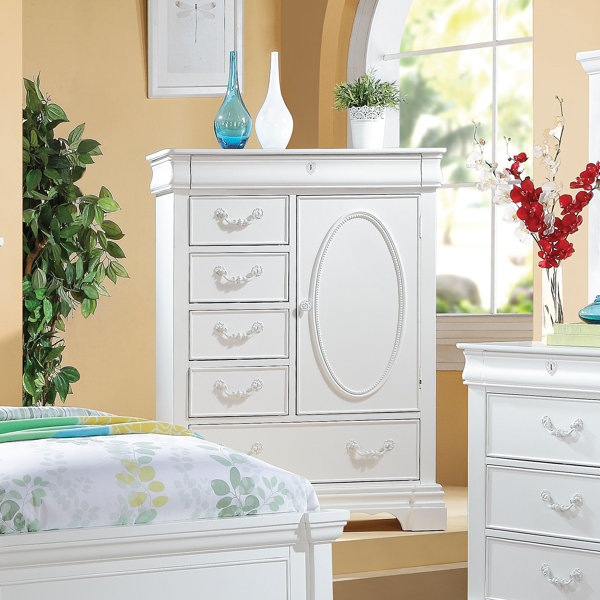 White-princess-dresser | Wayfair