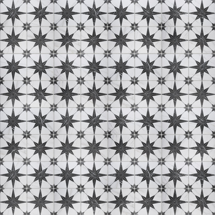 Merola Tile Merzoni 18" x 18" Porcelain Patterned Wall & Floor Tile ...