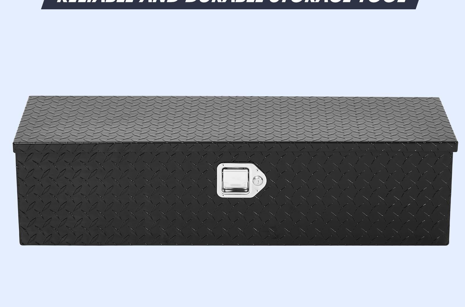 WFX Utility™ Truck Bed Tool Box Heavy Duty Aluminum With Sliding Shelf ...