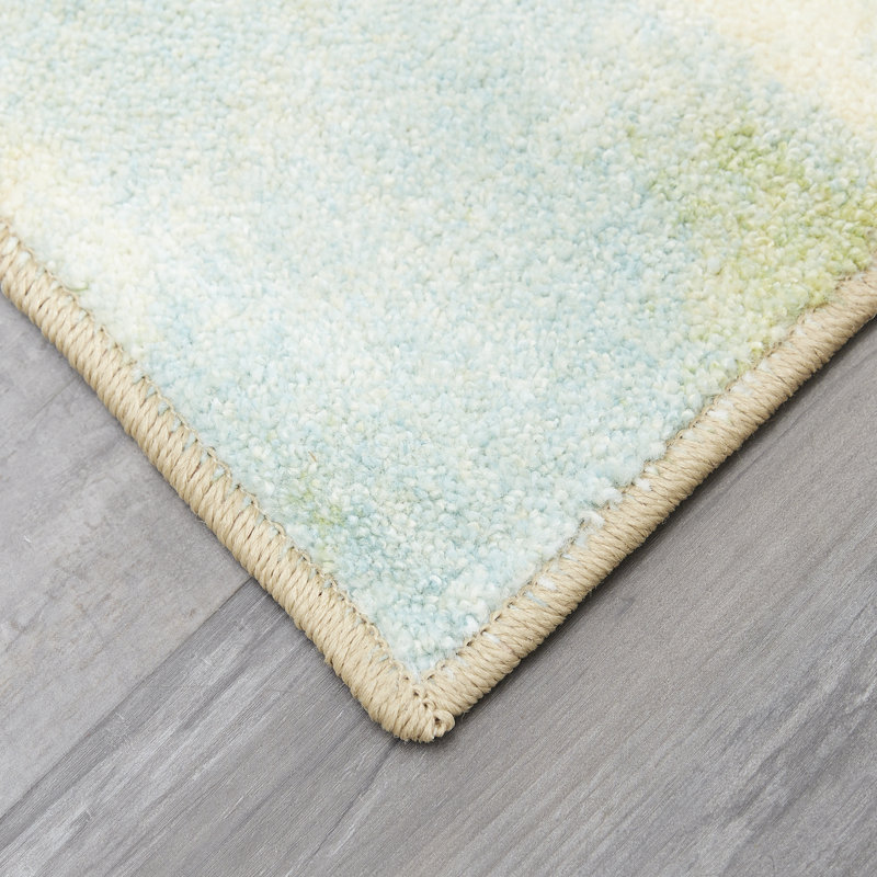 Andover Mills™ SantaCruz Floral Tufted Orange/Green Area Rug & Reviews ...