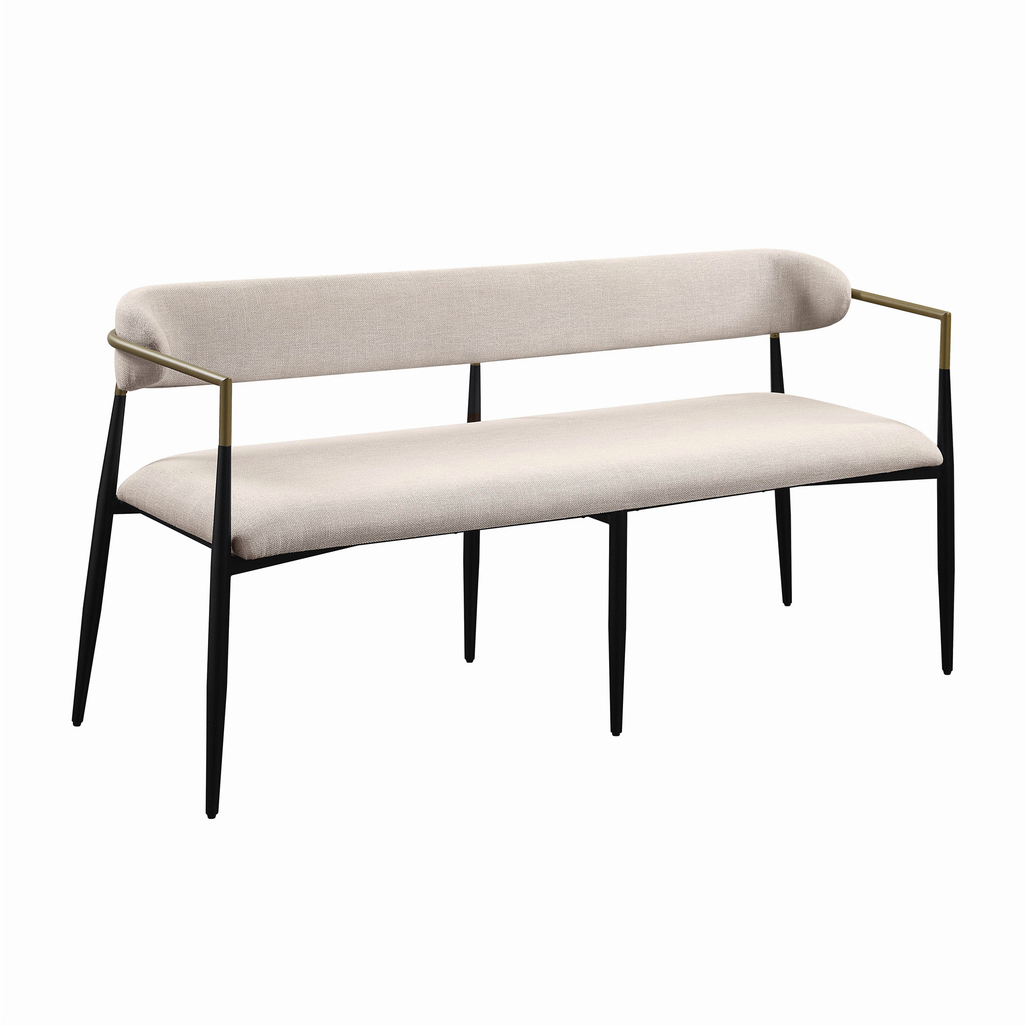 One Allium Way® Modern & Contemporary Bench with Cushuion | Wayfair