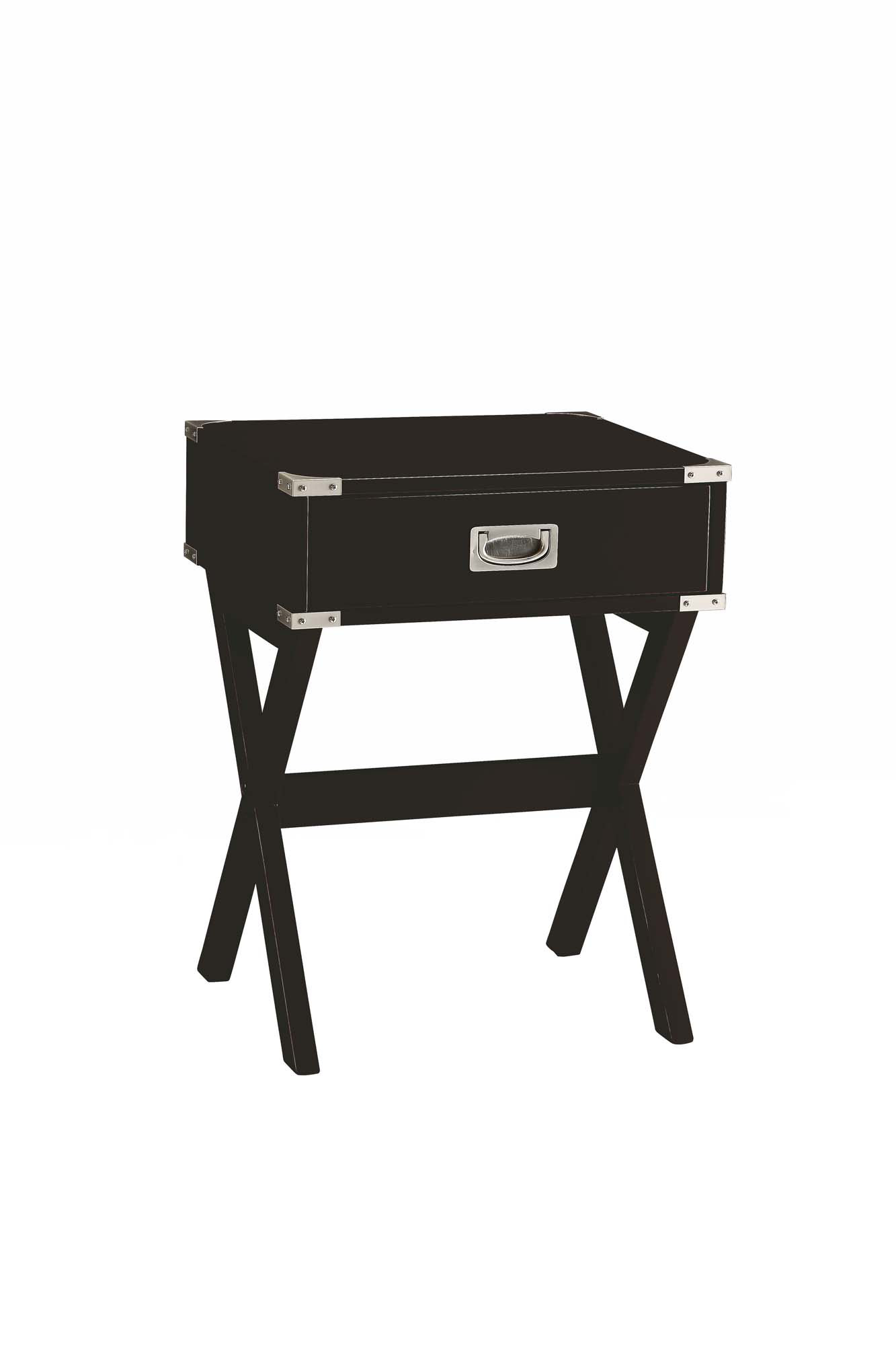 Latitude Run® Elethia Trestle End Table with Storage | Wayfair