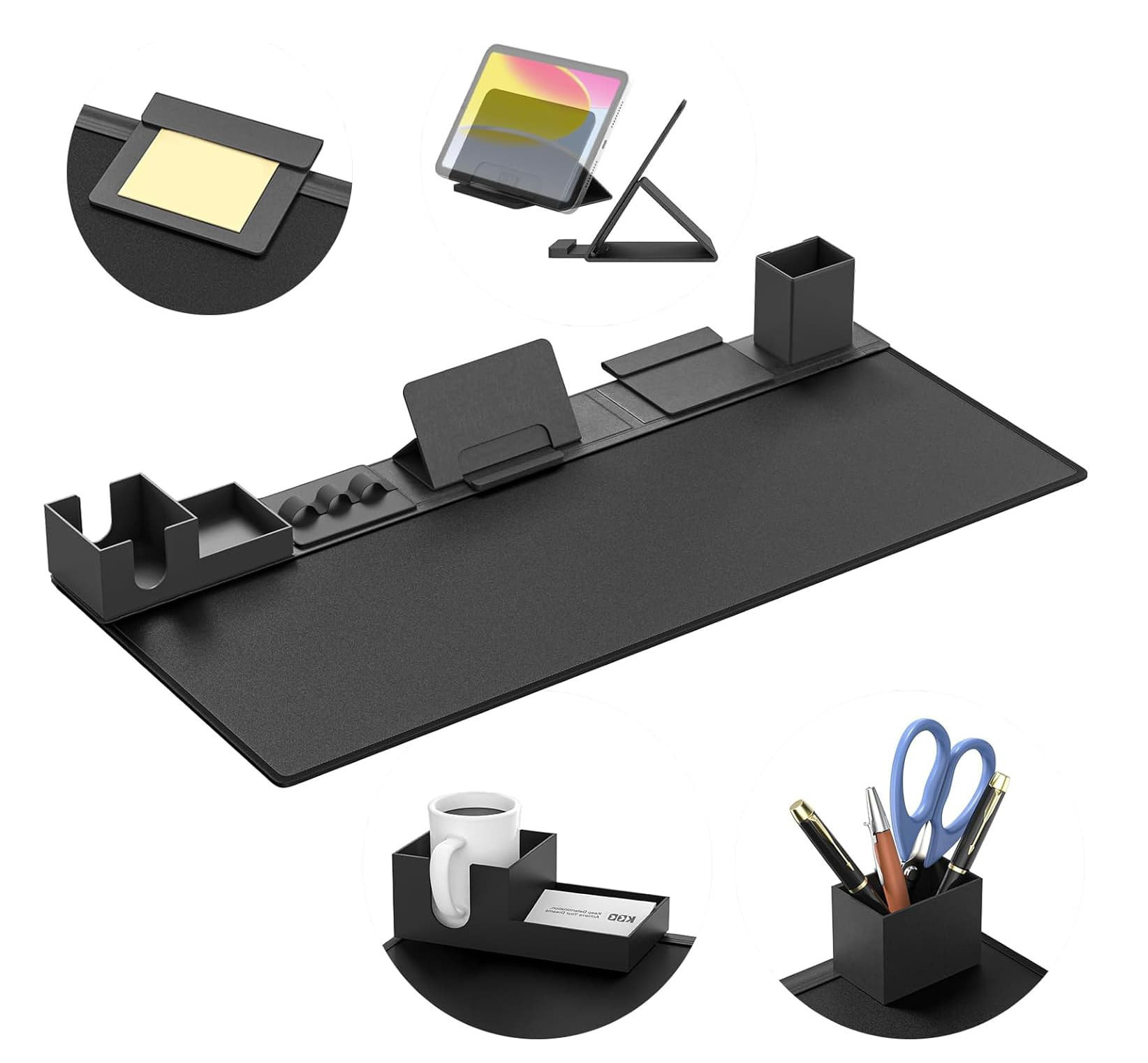 Latitude Run® 6 In 1 Desk Pad Organizer Set - Magnetic Storage For ...