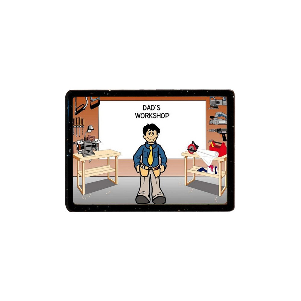 Printed Perfection Personalized Handy Man, Male Acrylic Magnet - Great ...