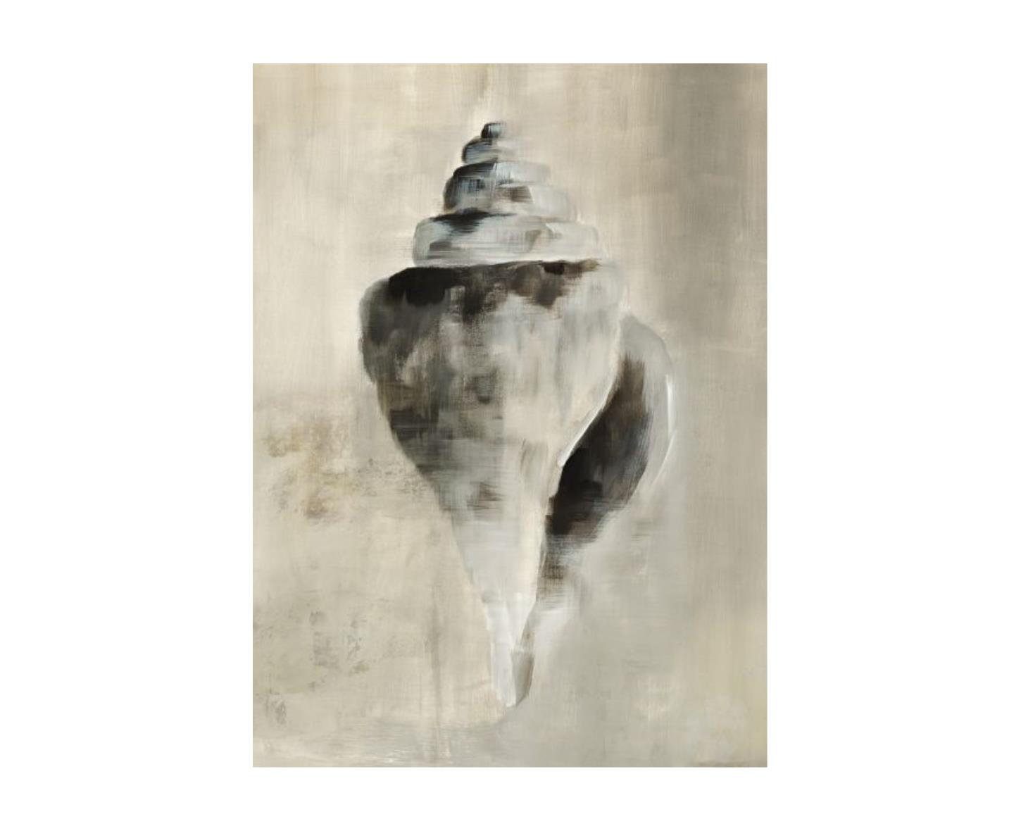 Chelsea Art Studio Seashells in Neutral II by Guseul Park - Painting on ...