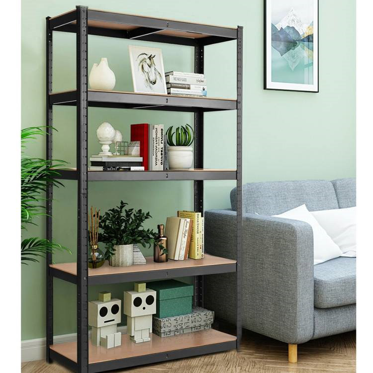 WFX Utility™ Black Heavy Duty 60-inch 5 Tier Adjustable Shelving Unit ...