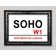 Bright Star Soho Signs - Single Picture Frame Art Prints | Wayfair.co.uk