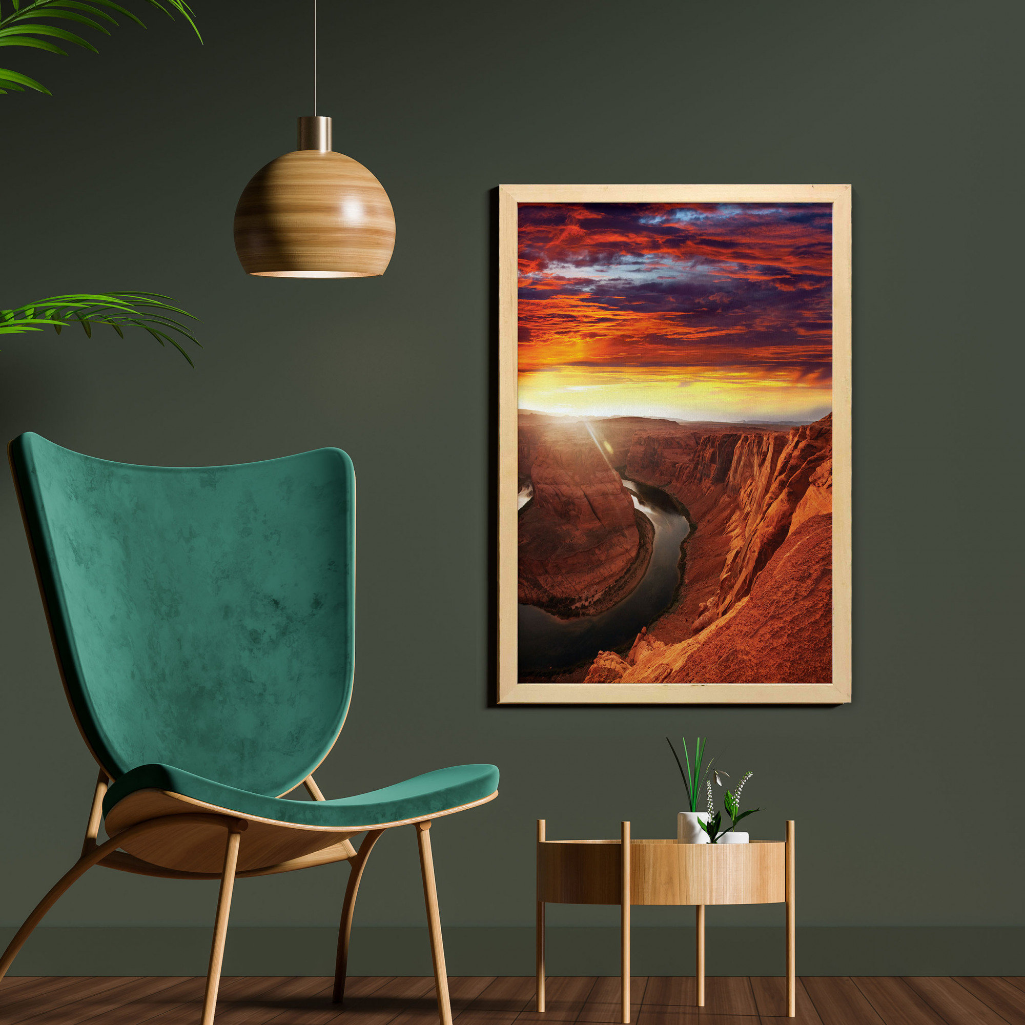 East Urban Home Scenery of the River Between Rock Cliffs with Sky ...