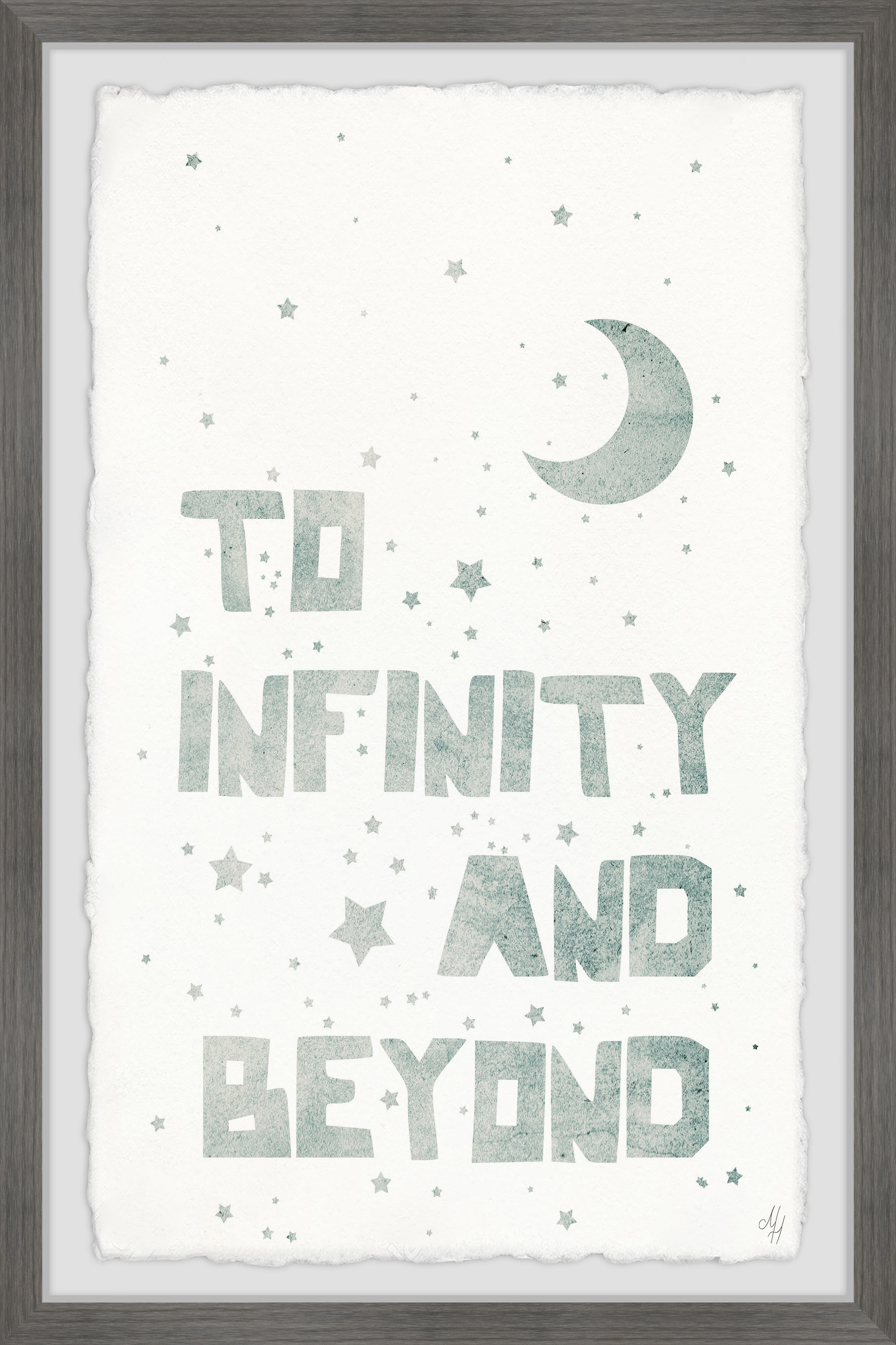 Isabelle & Max™ Suzana 'Starry Infinity and Beyond' Framed Print | Wayfair