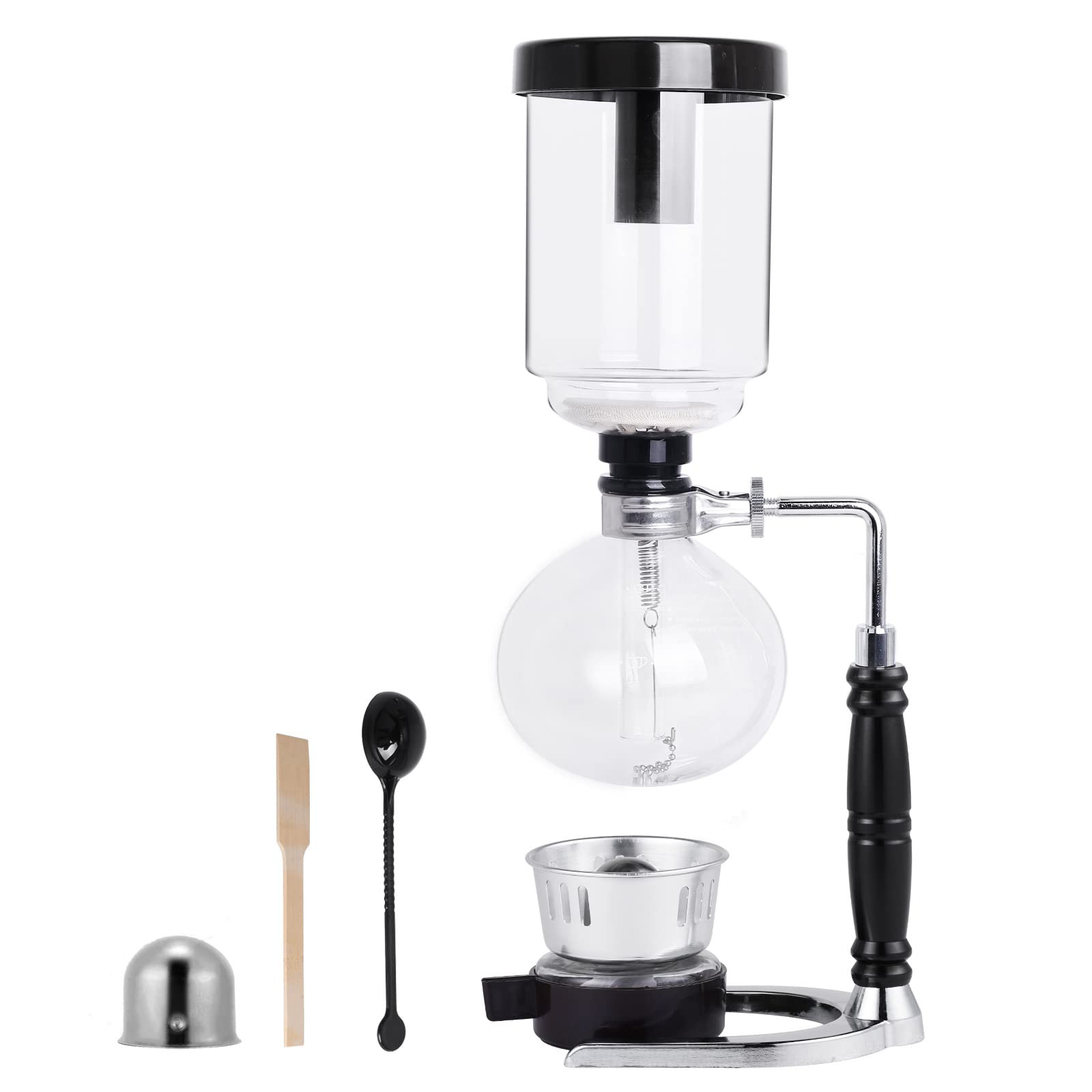 4 SEASONS FURNITURE Tabletop Glass Siphon Coffee Maker – Syphon Vacuum ...