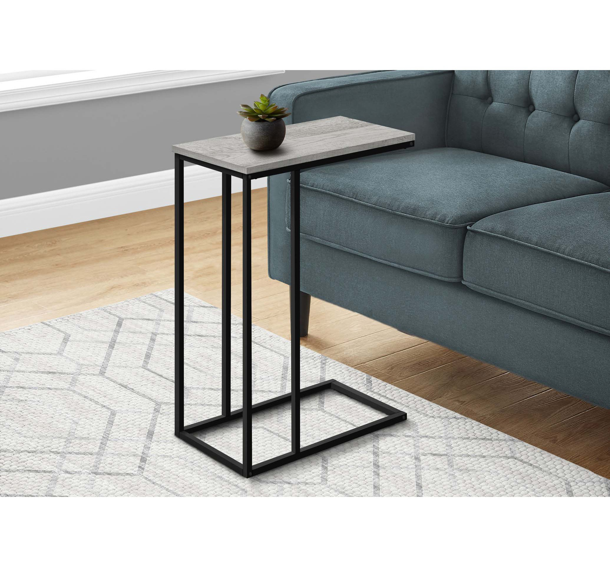 Dynoson Accent Table, C-Shaped Snack Table, Side Table | Wayfair