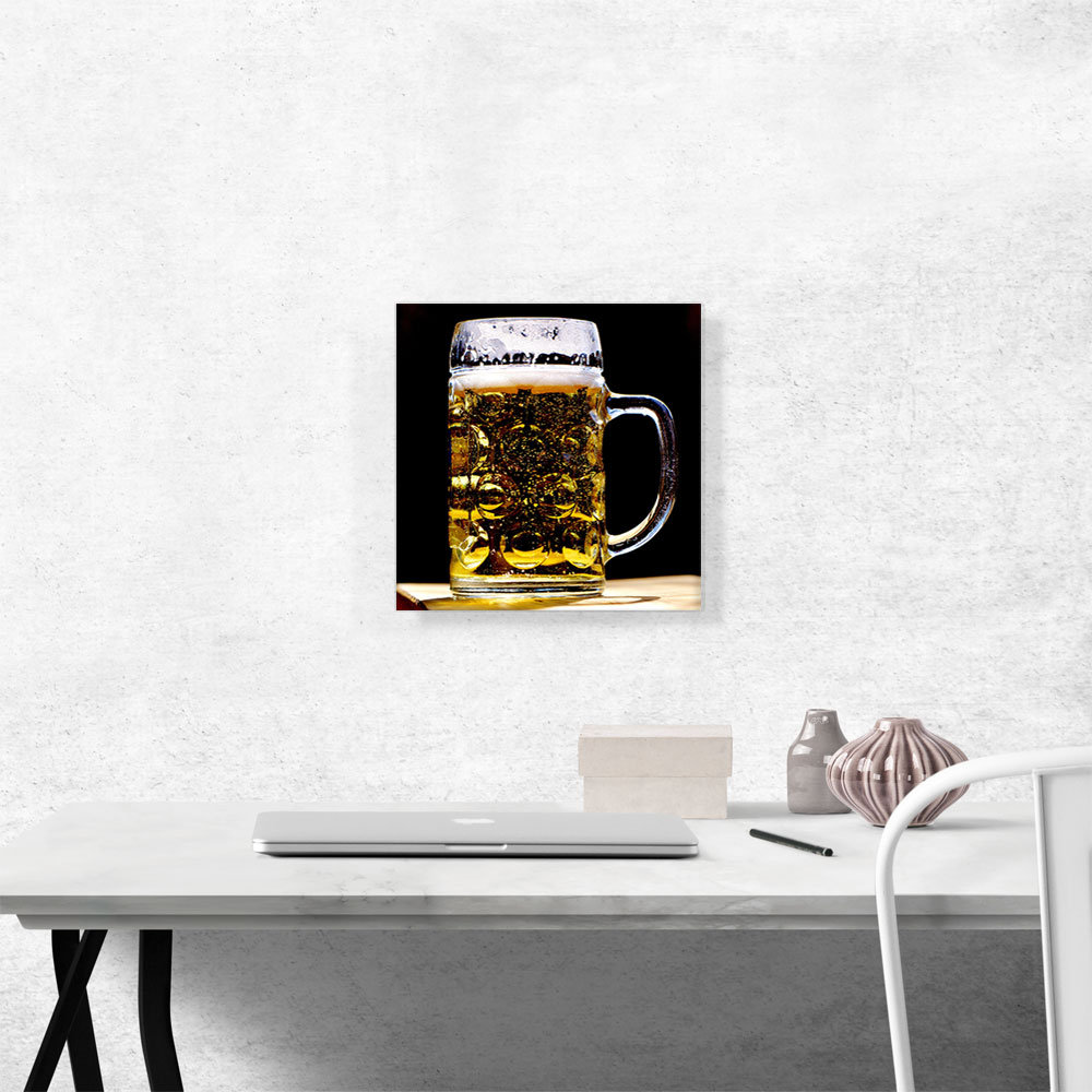 ARTCANVAS Beer Mug Bar - Wrapped Canvas Photograph Print | Wayfair