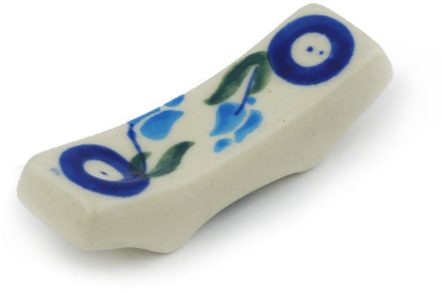 Polmedia Peacock Tulip Garden Polish Pottery Spoon Rest | Wayfair