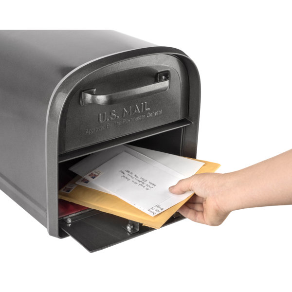 Architectural Mailboxes Oasis 360 Locking Post Mounted Mailbox ...