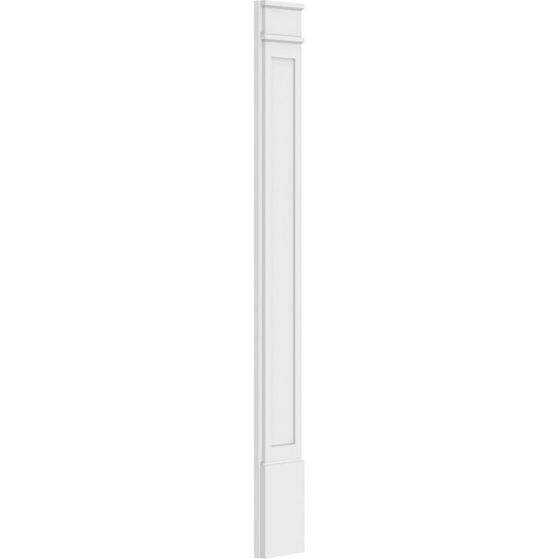Ekena Millwork TruCraft Flat Panel PVC Pilaster (Pair) & Reviews | Wayfair
