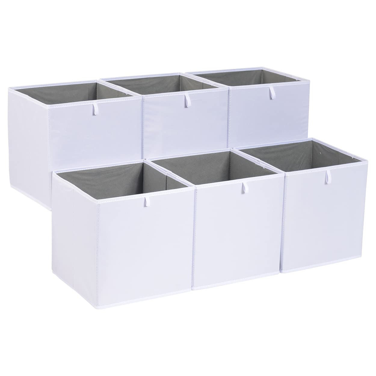 Latitude Run® Cube Organizer Bins, Collapsible Storage Baskets For ...