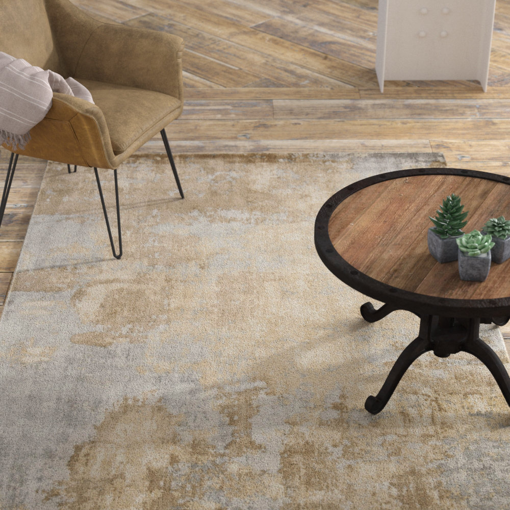 Trent Austin Design® Mcelroy Abstract Handwoven Gray/Brown Area Rug ...