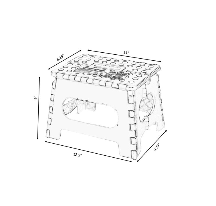 House 2 Home 1 - Step Plastic Step Stool - Wayfair Canada