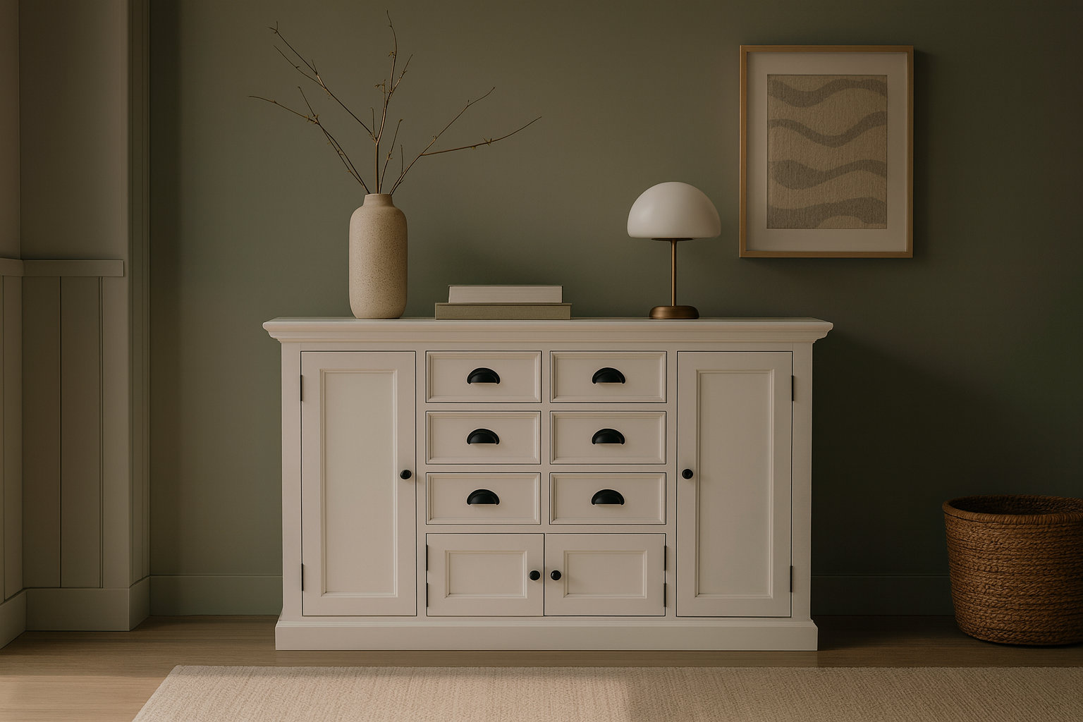 Gracie Oaks Halifax Jakeisha Buffet Table Bottom China | Wayfair