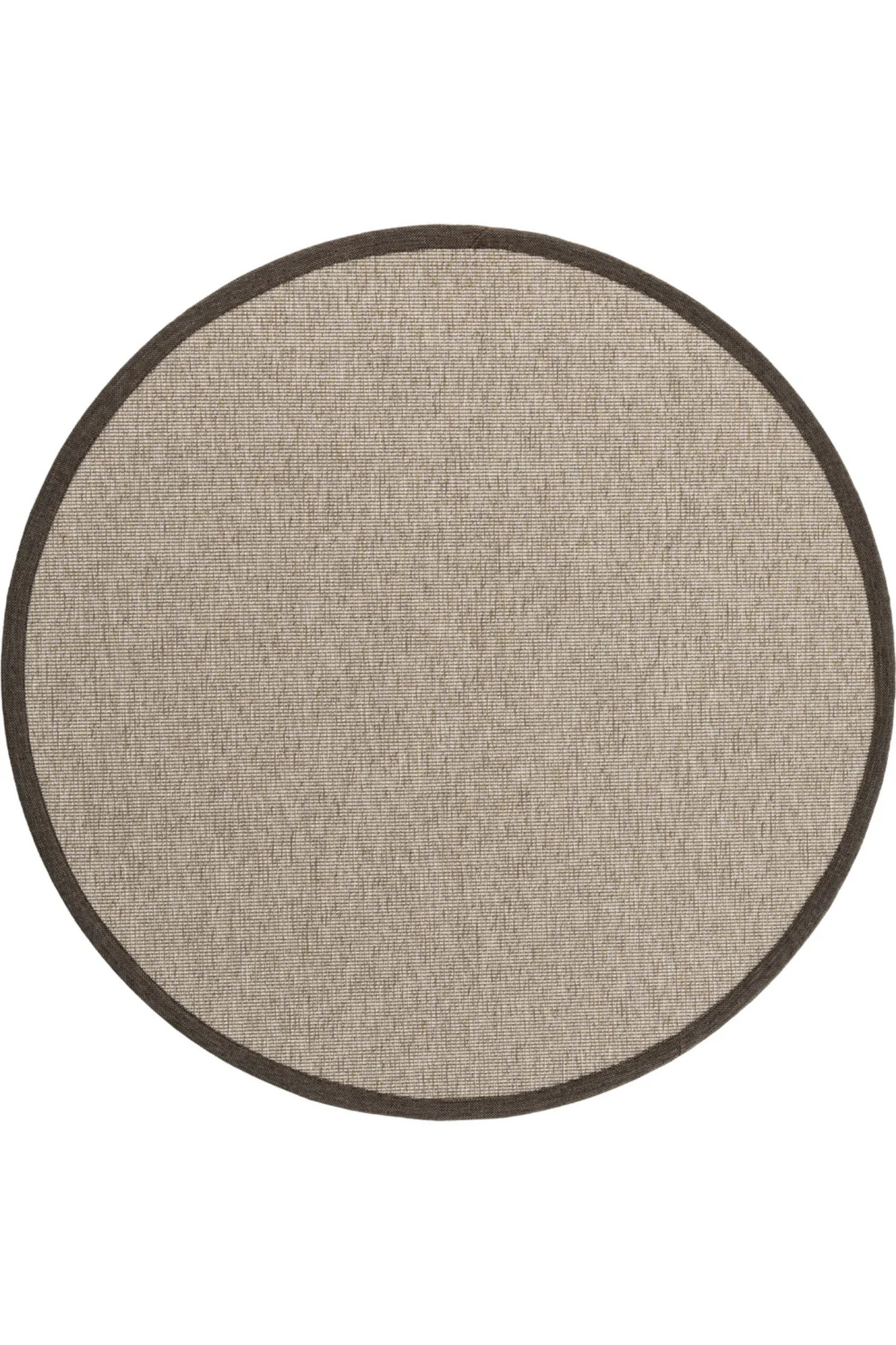 Rugpera Klem Linen Monterey Border Round Sisal Carpet | Wayfair