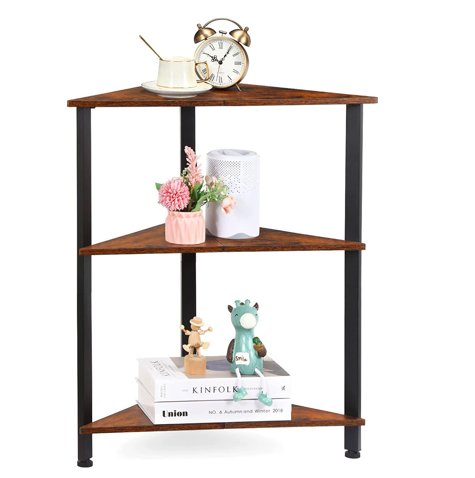 17 Stories 28.5" x 23.5" x 16" Corner Shelf | Wayfair
