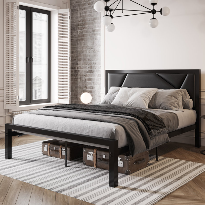 Wade Logan® Bethina Platform Bed & Reviews | Wayfair