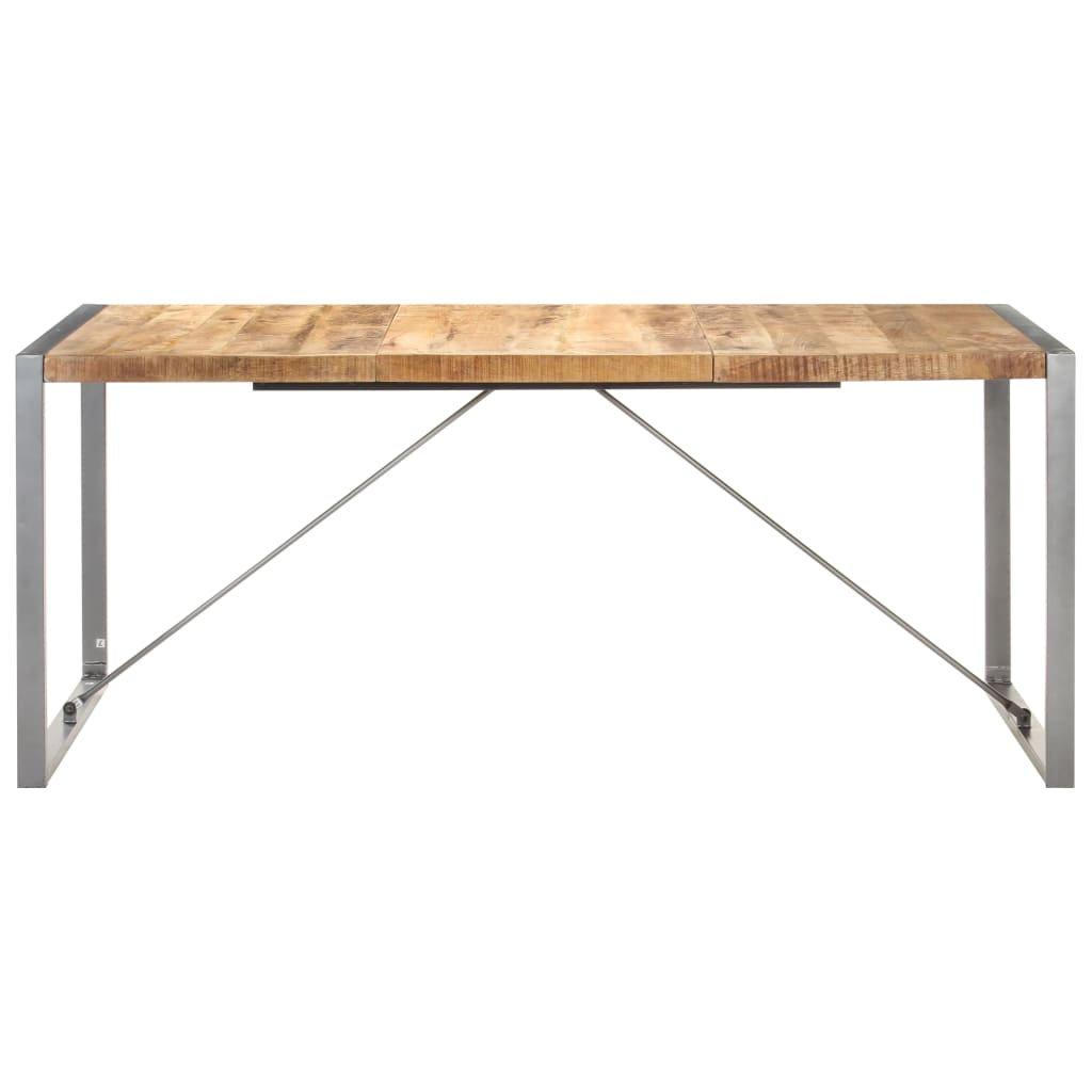 Union Rustic Dining Table Solid Mango Wood & Reviews - Wayfair Canada