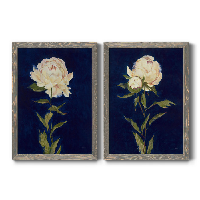 Lark Manor " Pretty As A Peony I " 2 - Pieces Painting Print on Canvas ...