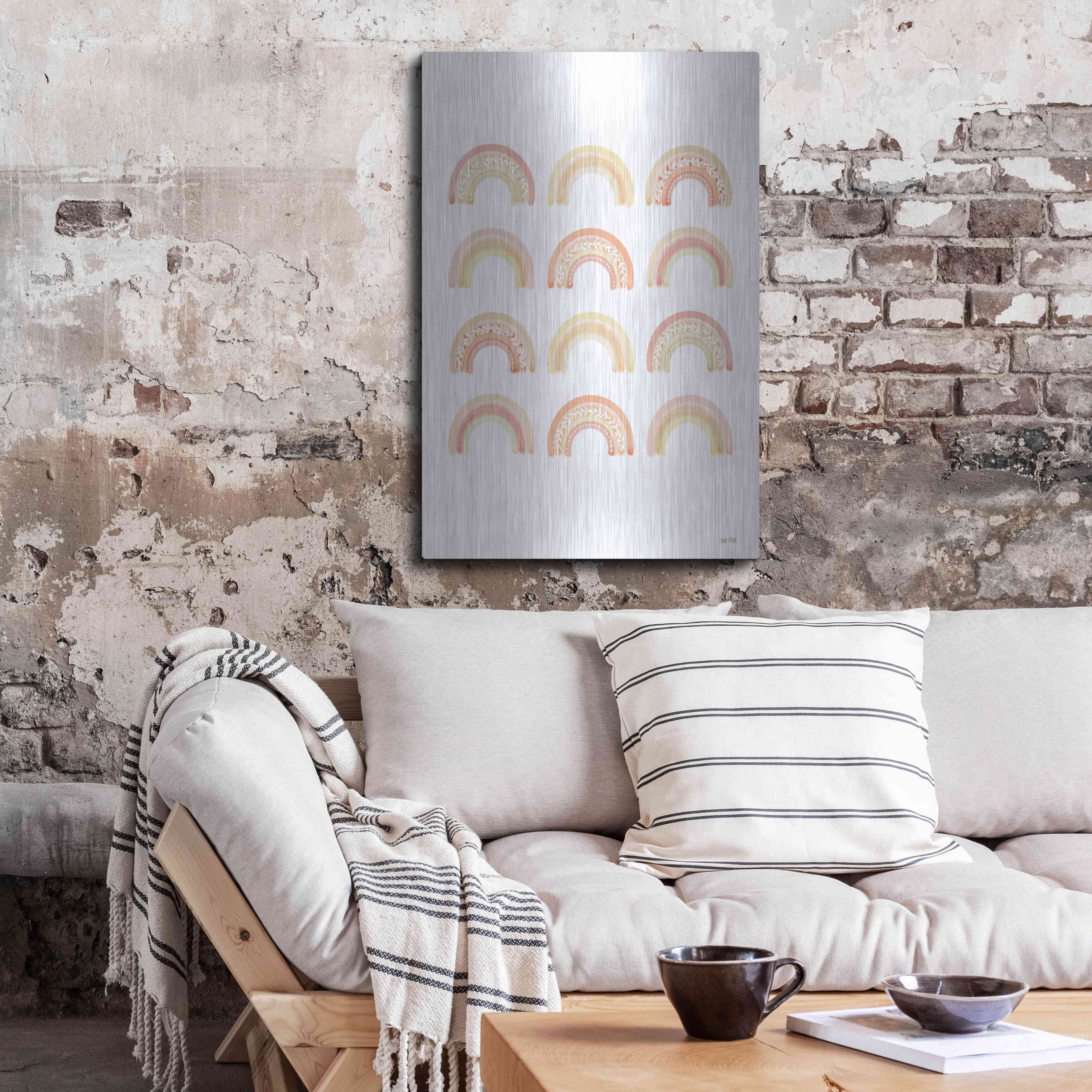 Isabelle & Max™ Follow Your Dreams Rainbows ' by Artouse Fenway, Metal Wall Art | Wayfair