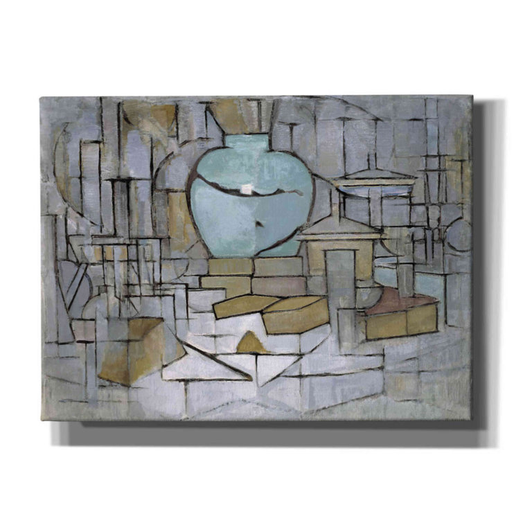 Red Barrel Studio® Still Life With Gingerpot II, 1912 On Canvas by Piet ...