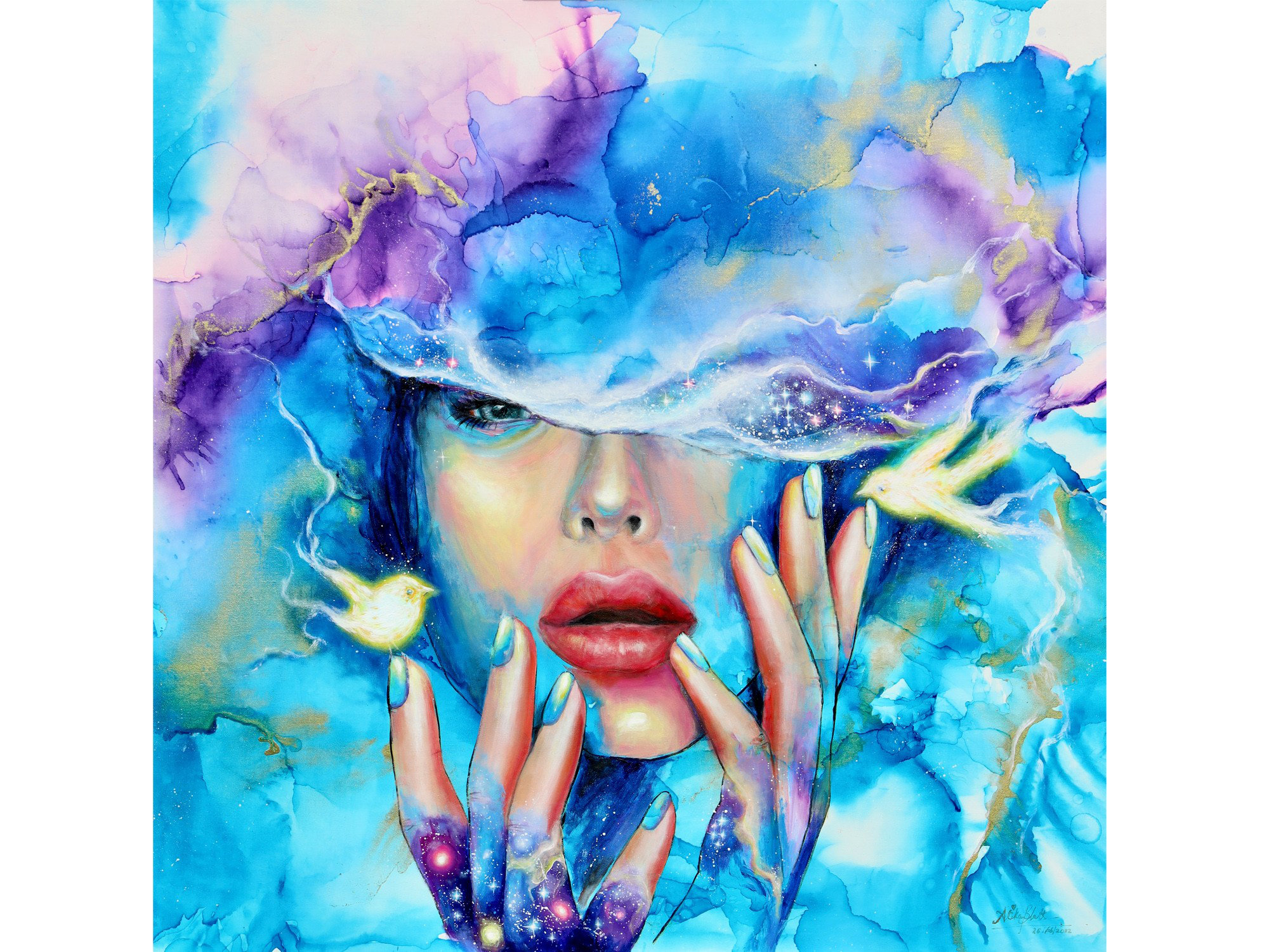 Exotic India Silent Knight | Painting By Alika Bhatt | Wall Décor | Wayfair