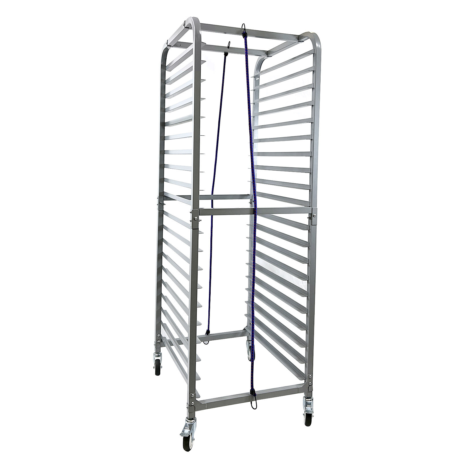 HTOCINQ 20 Tier Sheet Pan Rack, Commercial Bakery Bun Pan Rack With ...