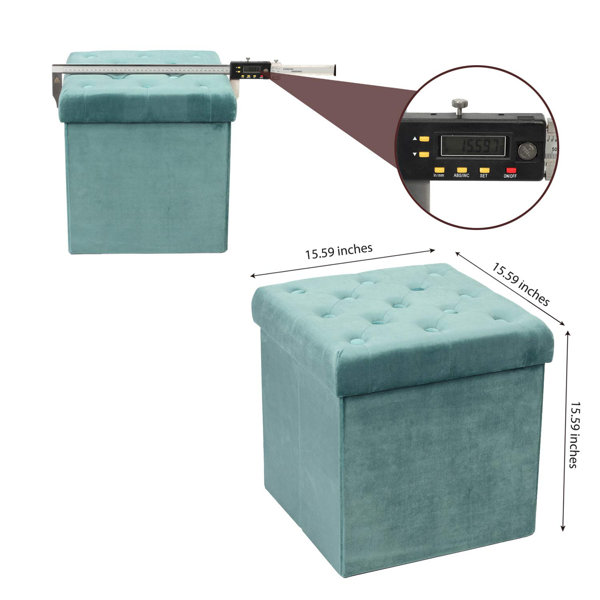 House of Hampton® Gitto Upholstered Storage Ottoman | Wayfair