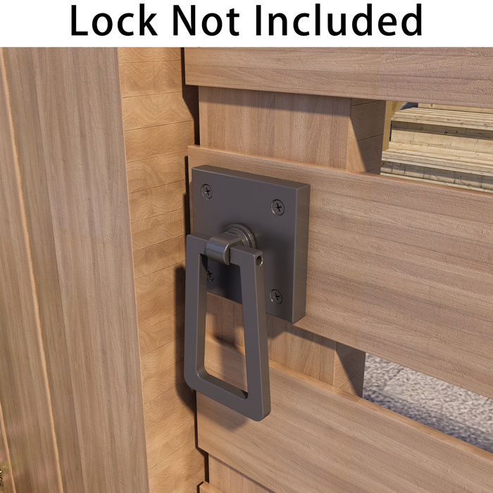JUBEST Self Locking Gate Latch, Heavy Duty Double Side Gate Latches ...