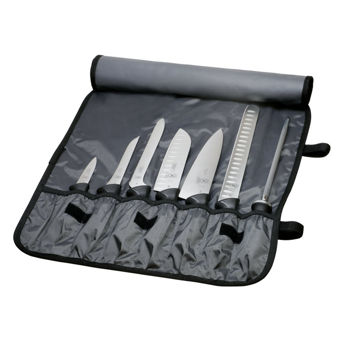 Mercer Cutlery Millennia 8 Piece Stainless Steel Assorted Knife Set ...