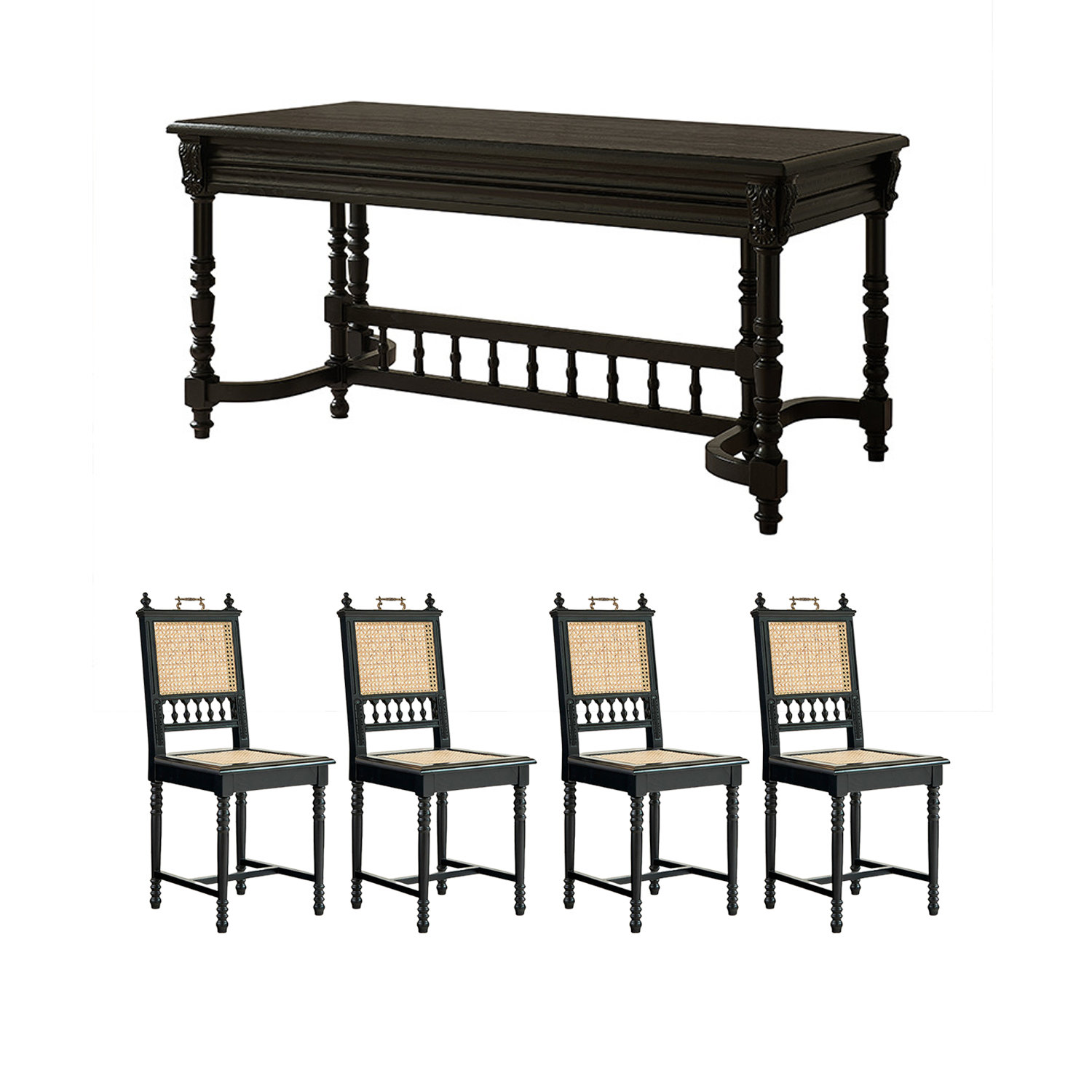 DineElegance.r Rectangular Dining Set | Wayfair