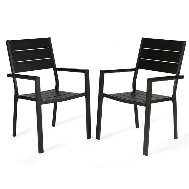 Latitude Run® Alpheus Metal Outdoor Side Table & Reviews | Wayfair