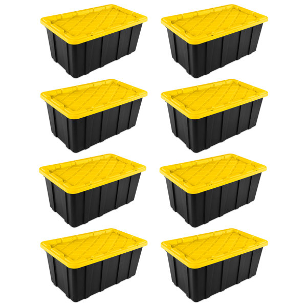 Yellow Storage Containers & Bins You'll Love | Wayfair